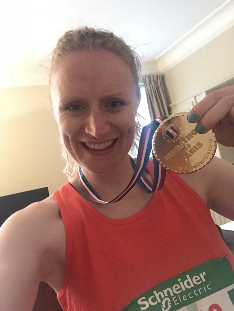 Paramount's Holly Smith Completes Paris Marathon - Paramount 21